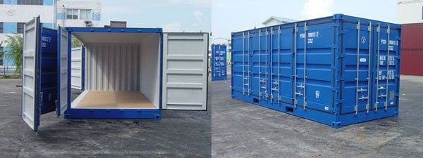 Open side 20ft container - Adaptainer