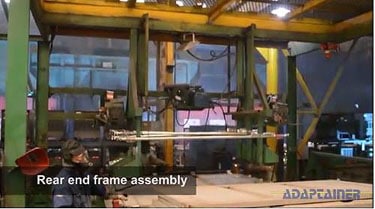 How shipping containers are made step 20 - Adaptainer