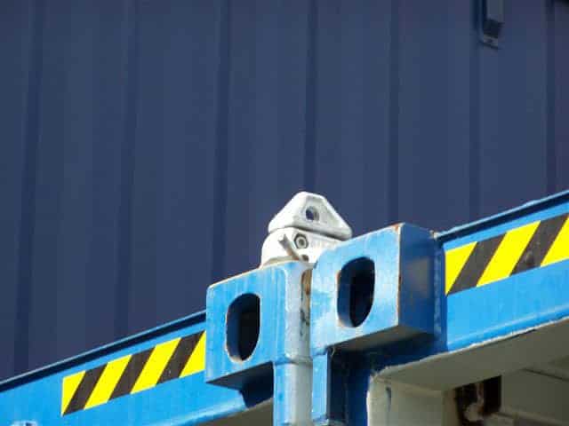 Twistlocks for shipping container stacking - See how and buy.