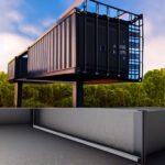 shipping container observatory - Adaptainer
